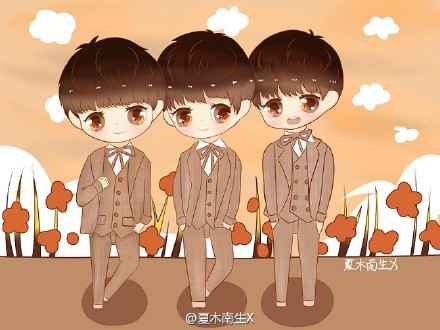 tfboysq版萌图电脑壁纸-千图网