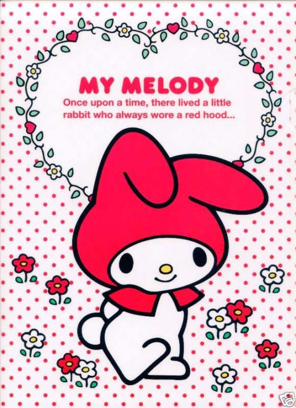 Sanrio My Melody A4 Plastic File Folder … - 高清图片，堆糖，美图壁纸兴趣社区