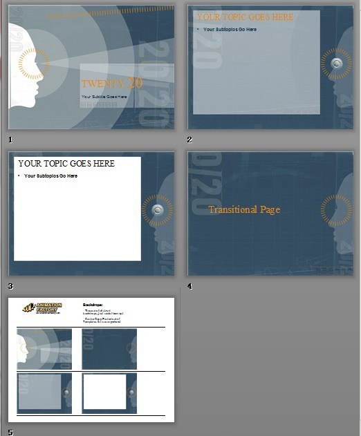 人像圆环蓝色背景PPT模板www.2ppt.cn - 高清图片，堆糖，美图壁纸兴趣社区
