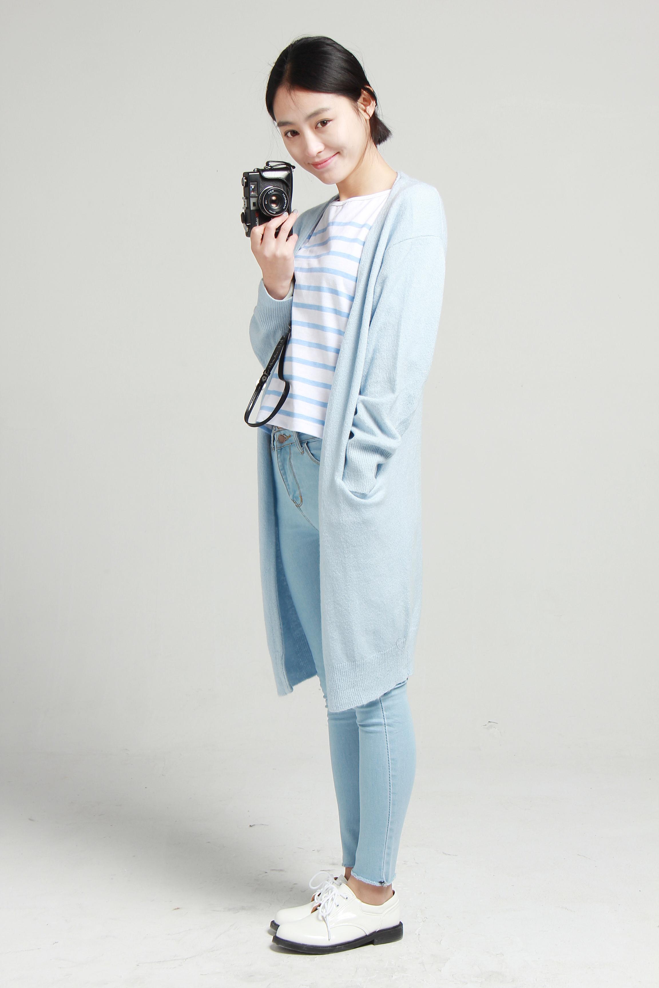 HHYB糖果色春天的长款开衫针织衫 - 高清图片，堆糖，美图壁纸兴趣社区