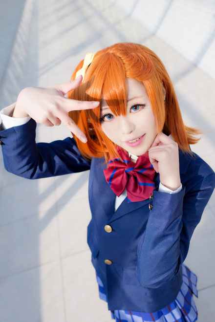 《Love live!》高坂穗乃果校服Cos（6） - 堆糖，美图壁纸兴趣社区