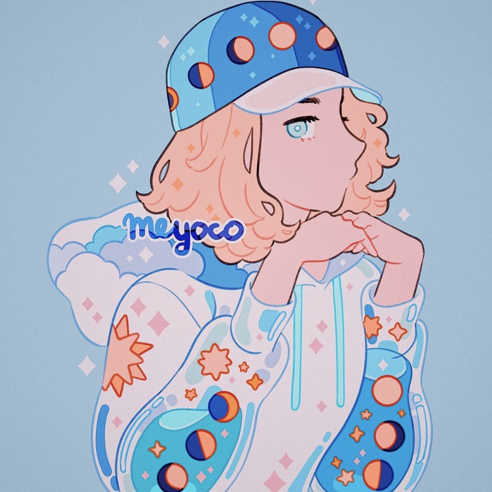 日本插画师Meyoco作品鉴赏