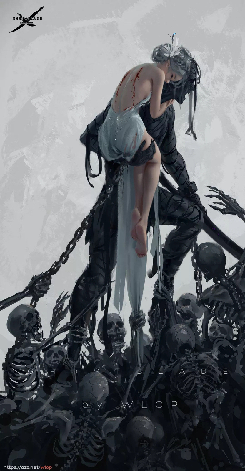 wlop - 高清图片，堆糖，美图壁纸兴趣社区