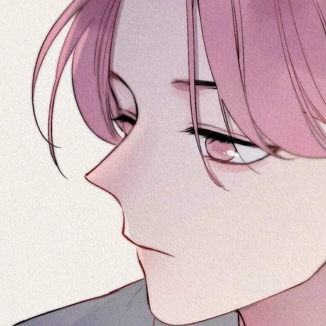 粉发动漫男生头像 - 高清图片，堆糖，美图壁纸兴趣社区