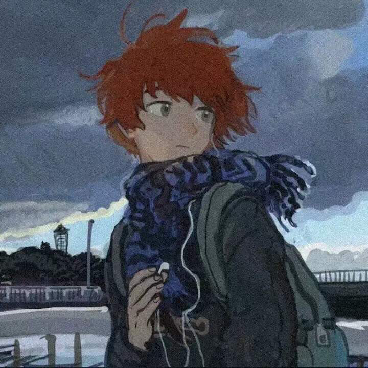 红发动漫男头 - 堆糖，美图壁纸兴趣社区