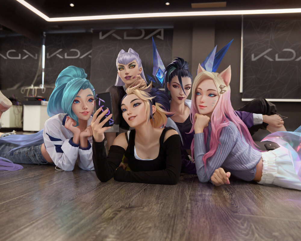 kda - 堆糖，美图壁纸兴趣社区