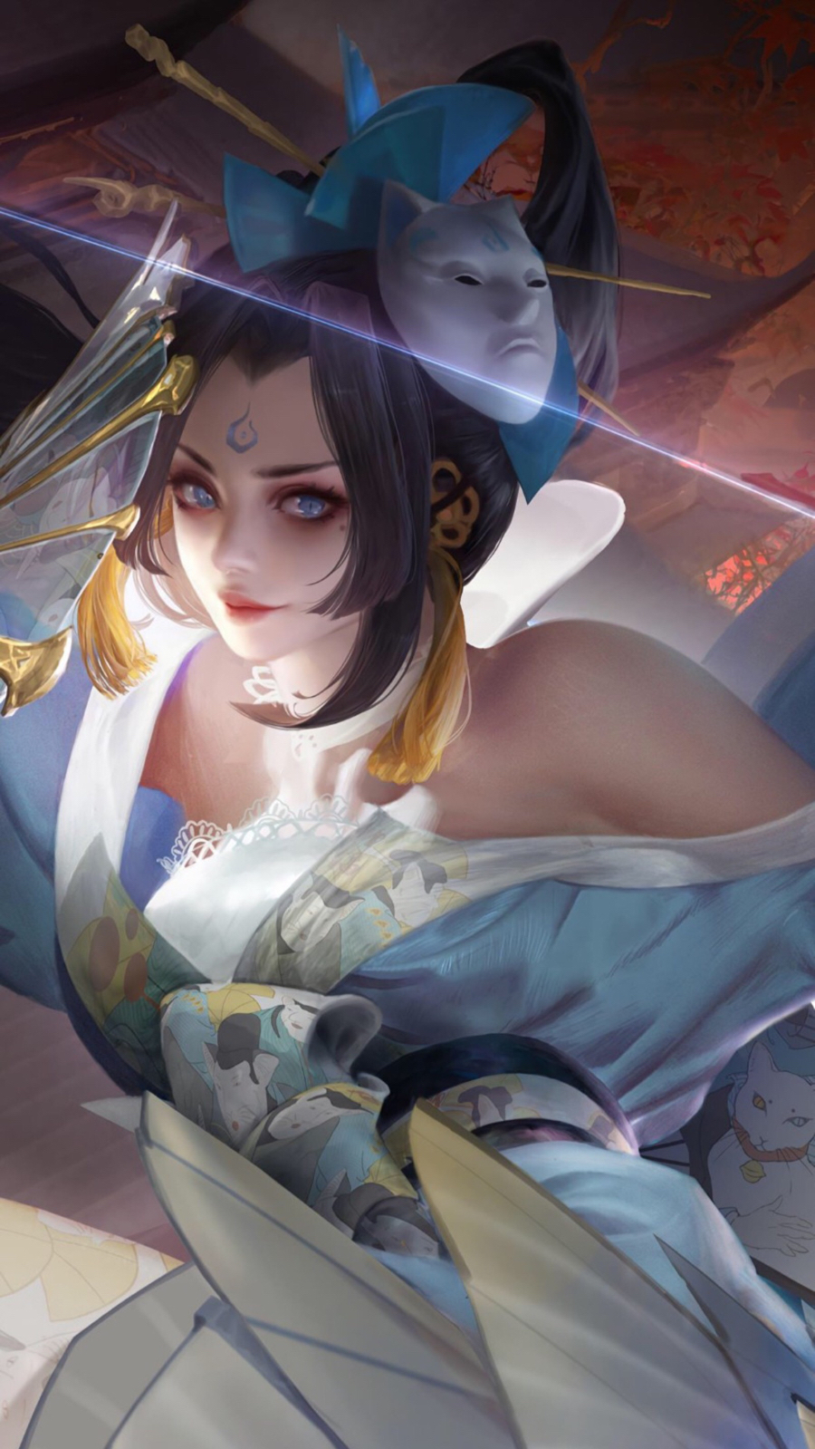 不知火舞 壁纸 堆糖,美图壁纸兴趣社区