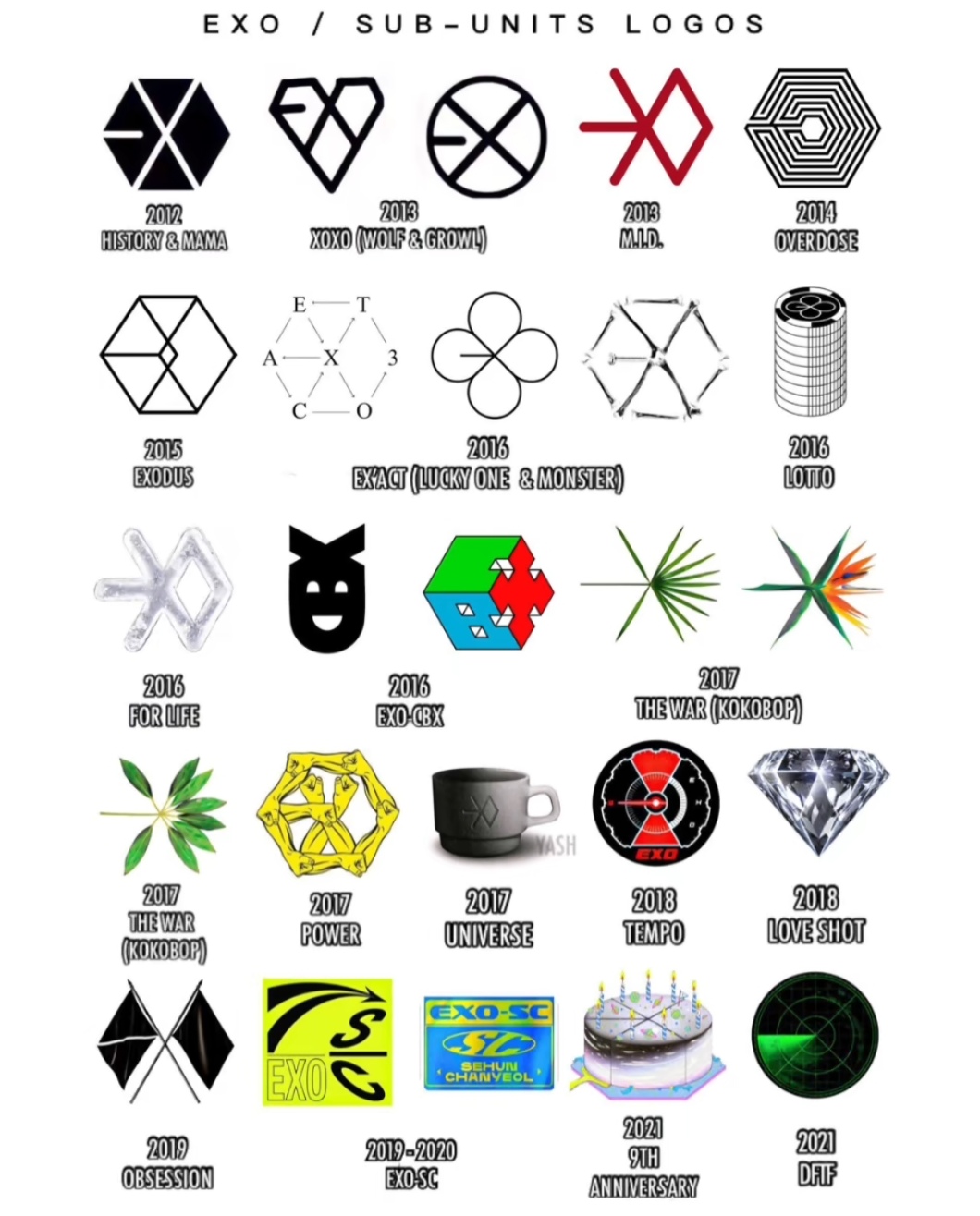 exo logo - 高清图片，堆糖，美图壁纸兴趣社区