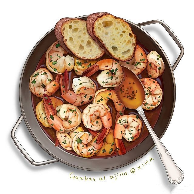 美食绘， ins：xiha_nation - 高清图片，堆糖，美图壁纸兴趣社区