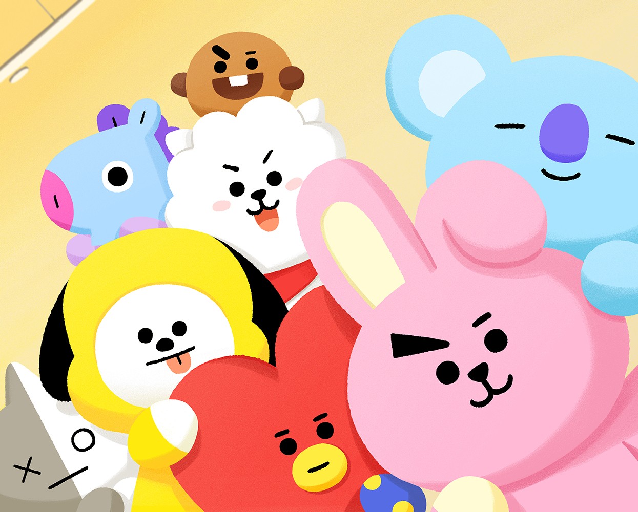 BT21♡ - 堆糖，美图壁纸兴趣社区
