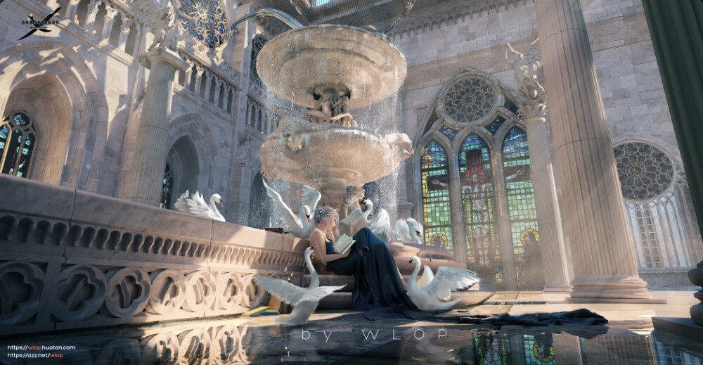 wlop - 堆糖，美图壁纸兴趣社区