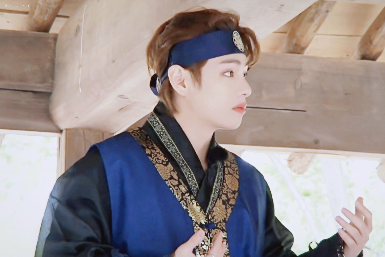 金泰亨 RUN BTS ©HSY-V - 堆糖，美图壁纸兴趣社区