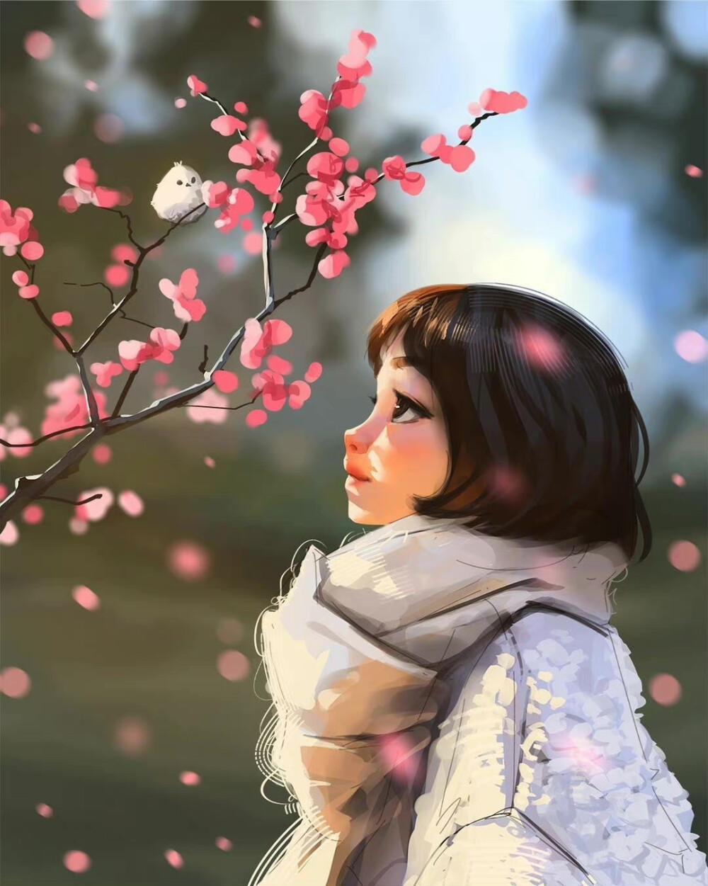 插画师 Sam Yang - 堆糖，美图壁纸兴趣社区