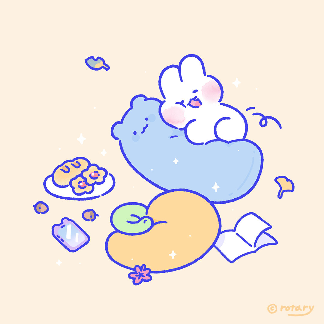 软萌兔mongmong，来自微博 - 堆糖，美图壁纸兴趣社区