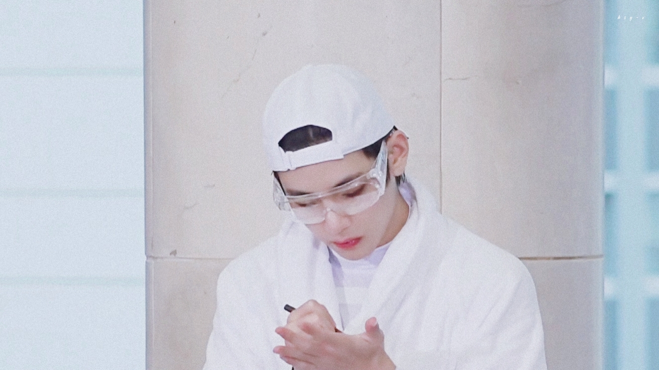 金泰亨 RUN BTS ©HSY-V - 堆糖，美图壁纸兴趣社区