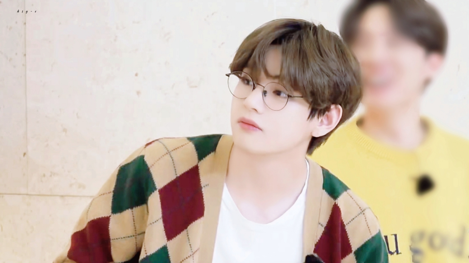 金泰亨 RUN BTS ©HSY-V - 堆糖，美图壁纸兴趣社区