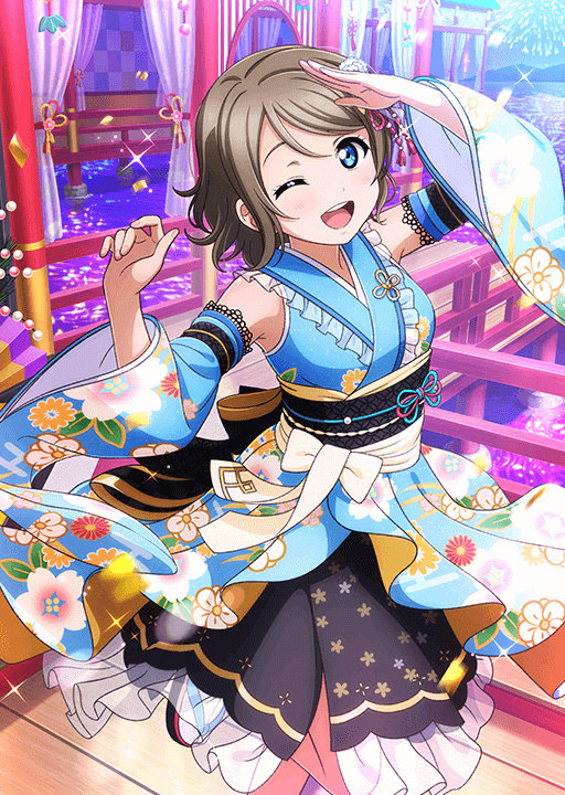 Aqours new UR cards “new year live篇” - 高清图片，堆糖，美图壁纸兴趣社区