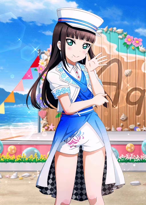 Aqours new UR cards “smile smile ship S… - 高清图片，堆糖，美图壁纸兴趣社区