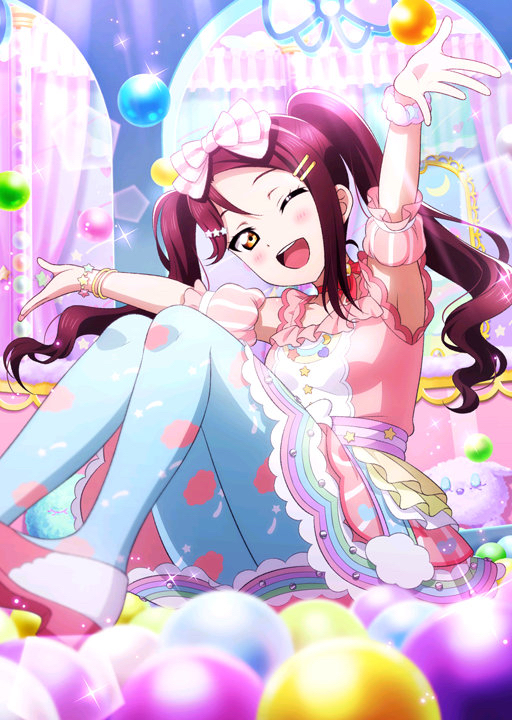 Aqours new UR cards “幻想篇” 去框 - 高清图片，堆糖，美图壁纸兴趣社区