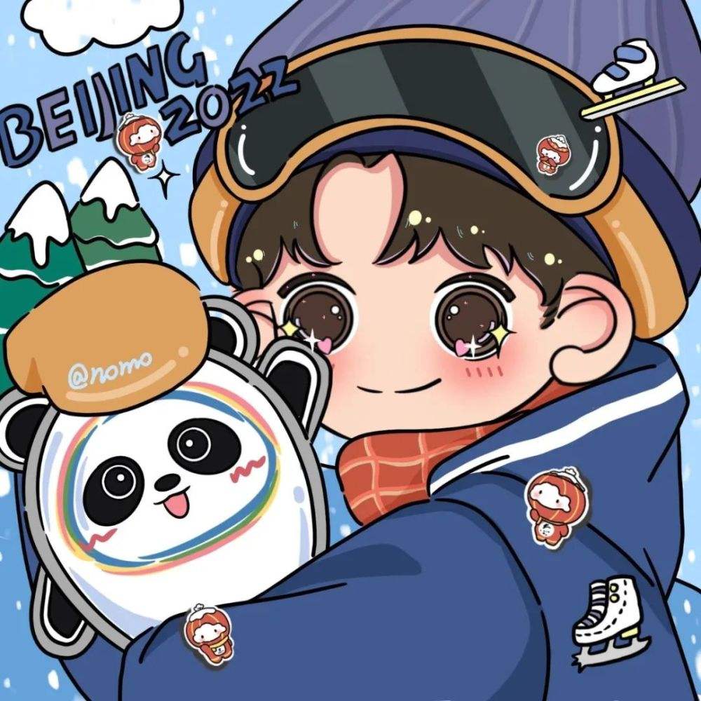 冰墩墩雪容融头像 - 高清图片，堆糖，美图壁纸兴趣社区