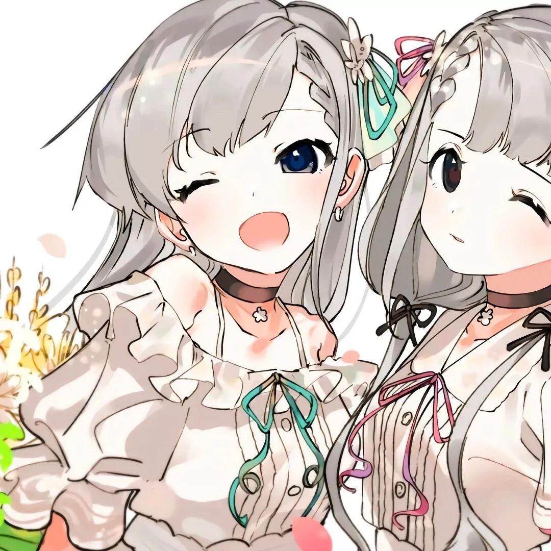 动漫闺蜜头像 - 堆糖，美图壁纸兴趣社区