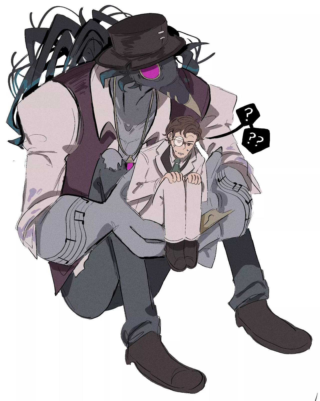 第五人格小说家 图源：LOFTER 画师：gou - 高清图片，堆糖，美图壁纸兴趣社区