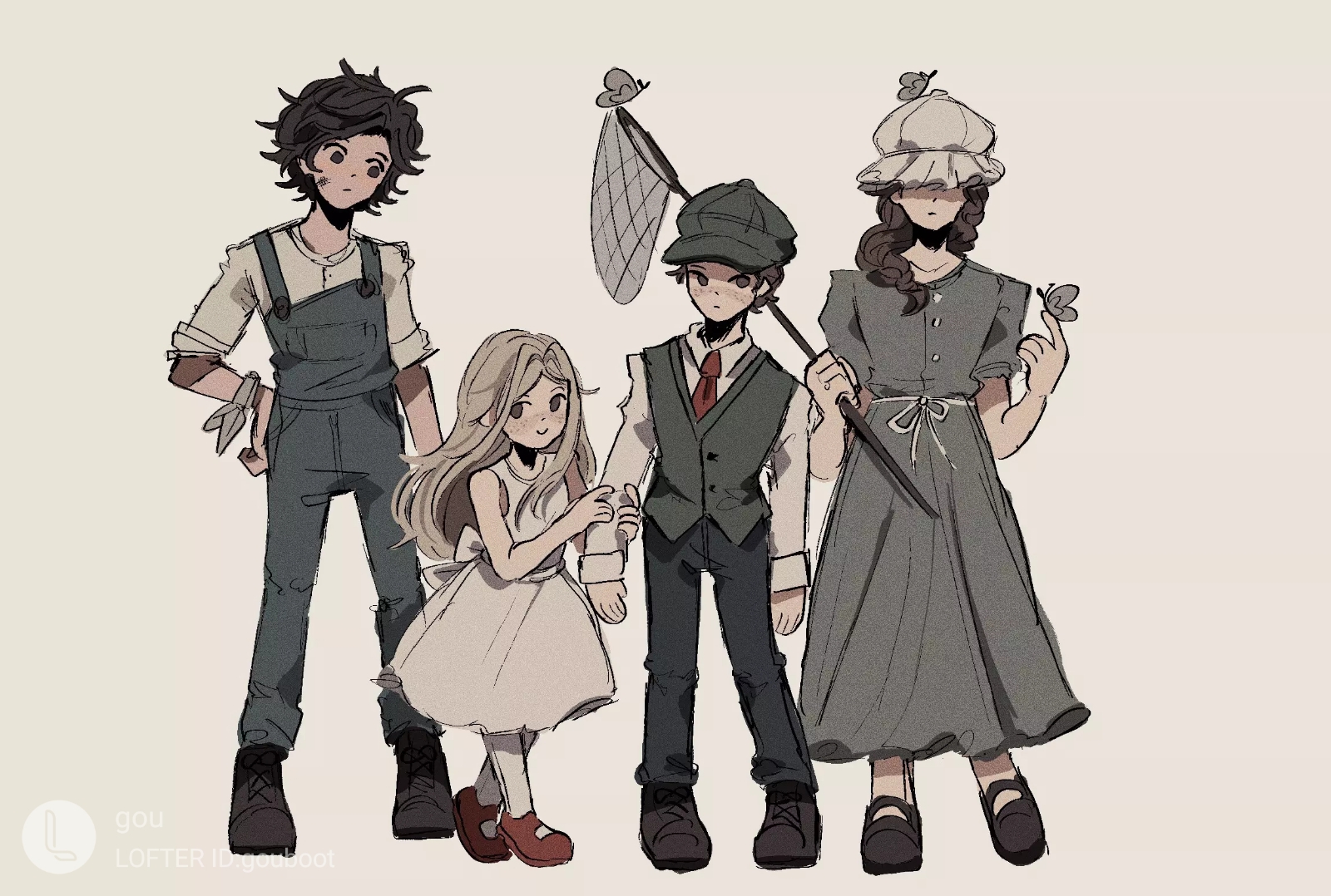 第五人格 图源LOFTER画师@gou - 堆糖，美图壁纸兴趣社区