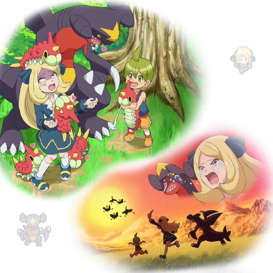 宝可梦小竹兰的童年 via twi：moa151 - 高清图片，堆糖，美图壁纸兴趣社区