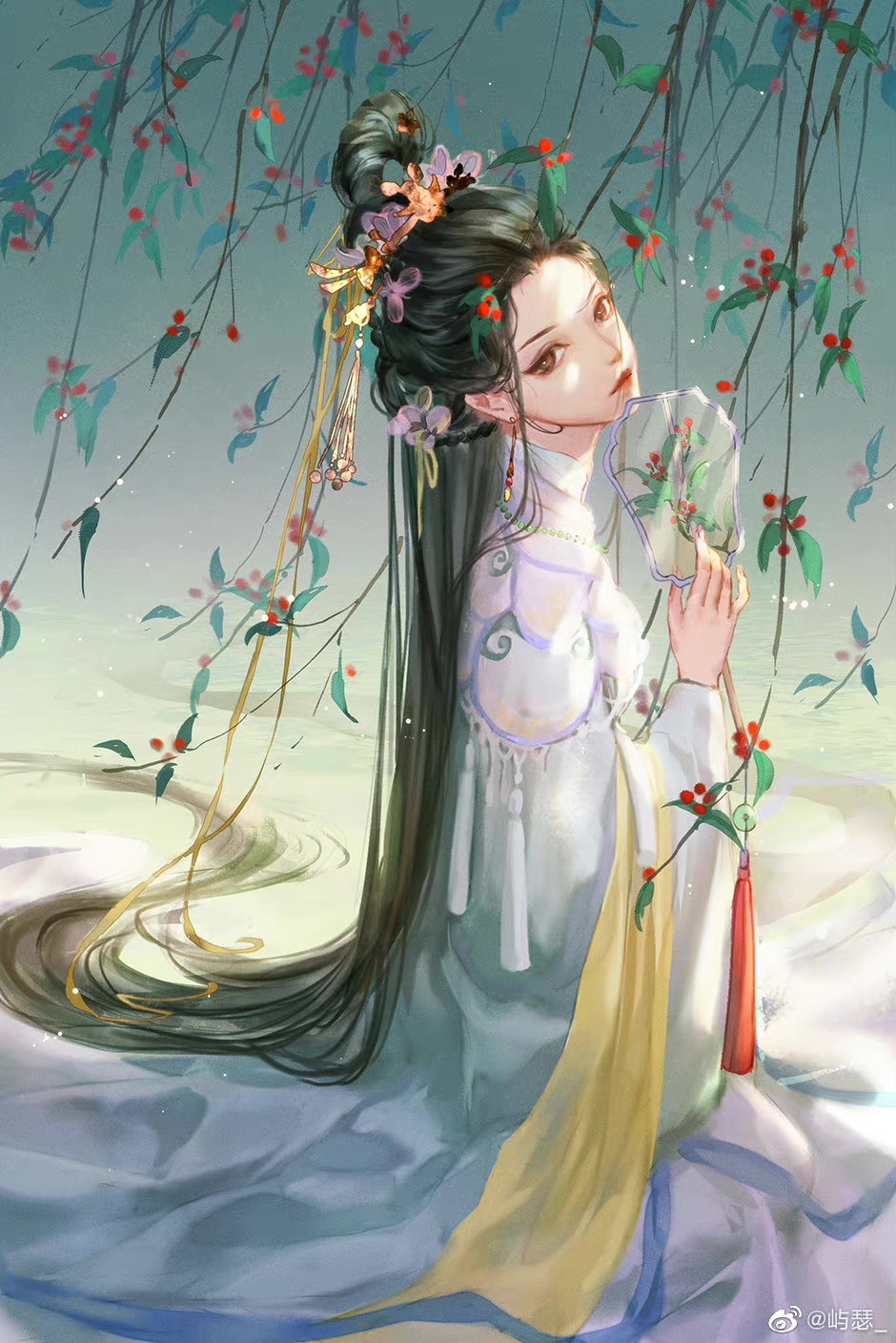 古风美人 - 高清图片，堆糖，美图壁纸兴趣社区