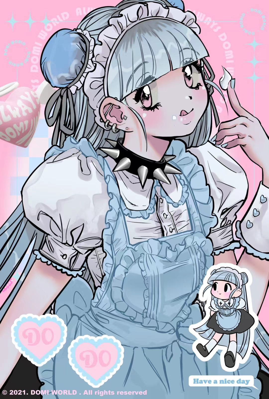 少女 图源：domi 禁商用 - 高清图片，堆糖，美图壁纸兴趣社区