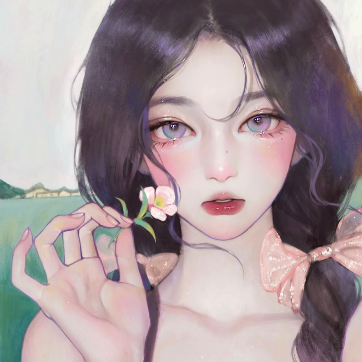 氛围感女头 - 堆糖，美图壁纸兴趣社区