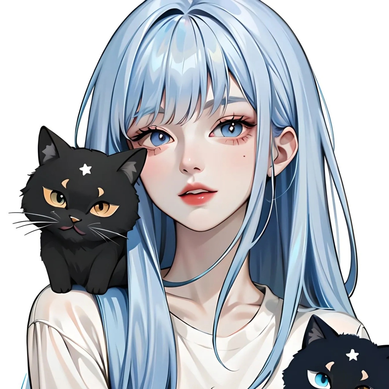 AI女头 cr. xhs@草莓女皇 - 高清图片，堆糖，美图壁纸兴趣社区