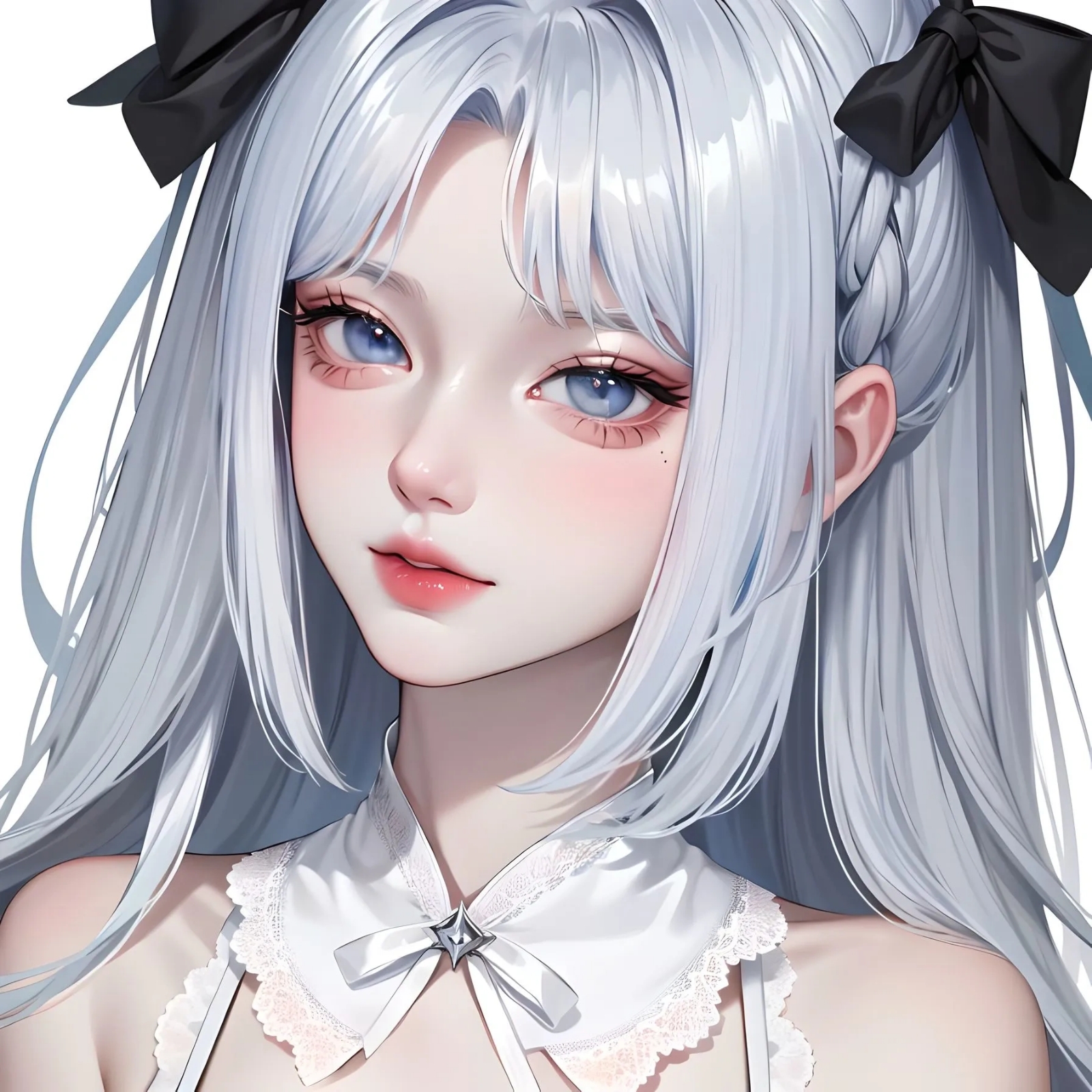 AI动漫女头 cr. xhs@云云崽 - 高清图片，堆糖，美图壁纸兴趣社区