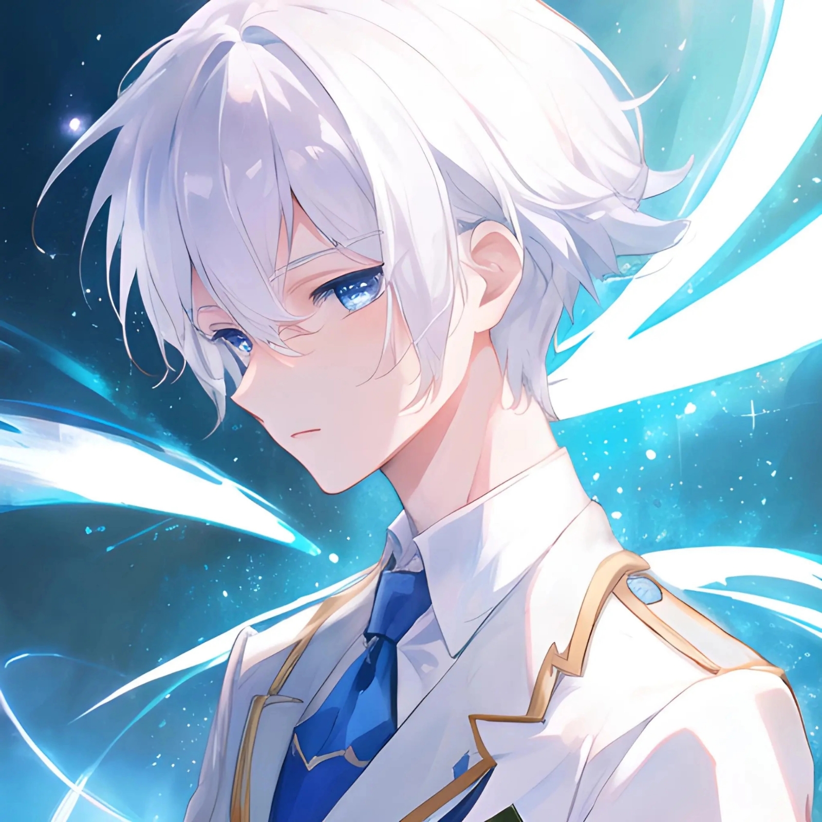 AI动漫男头 cr. xhs@神仙的AI绘画 - 高清图片，堆糖，美图壁纸兴趣社区