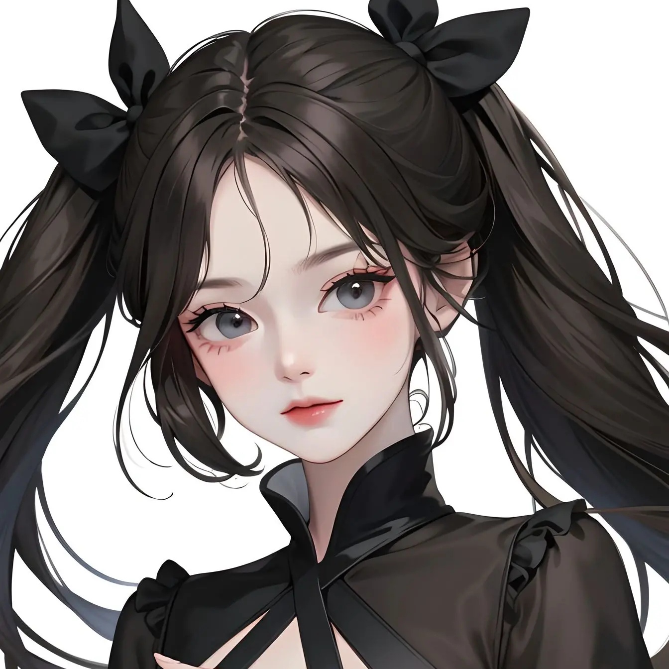 AI动漫女头 cr. xhs野生momo - 堆糖，美图壁纸兴趣社区