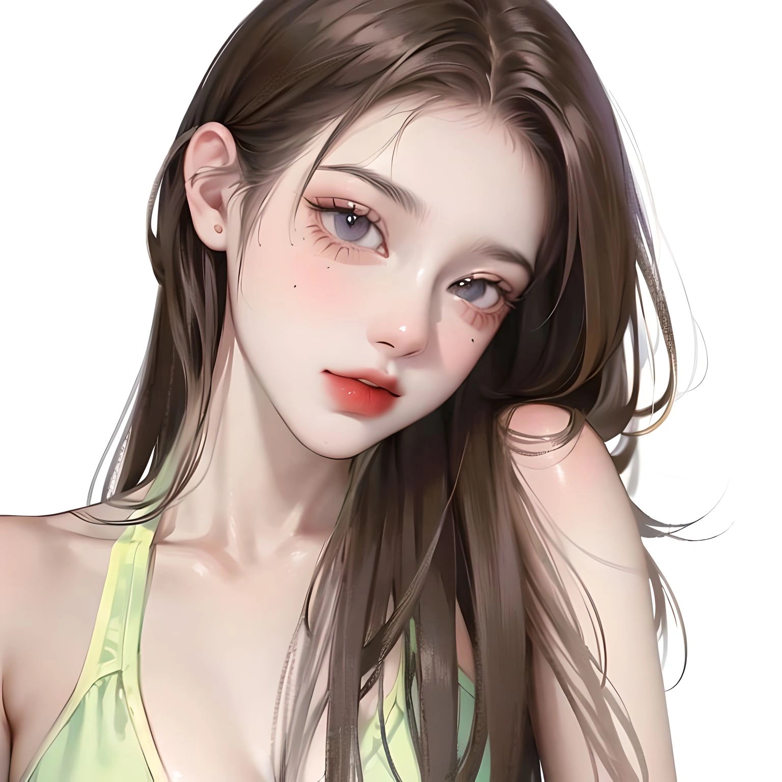 AI动漫女头 cr. xhs野生momo - 高清图片，堆糖，美图壁纸兴趣社区