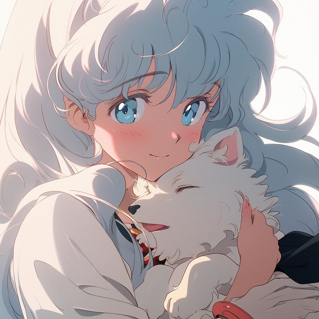 头像｜白猫少女 ©️Cyndra - 高清图片，堆糖，美图壁纸兴趣社区