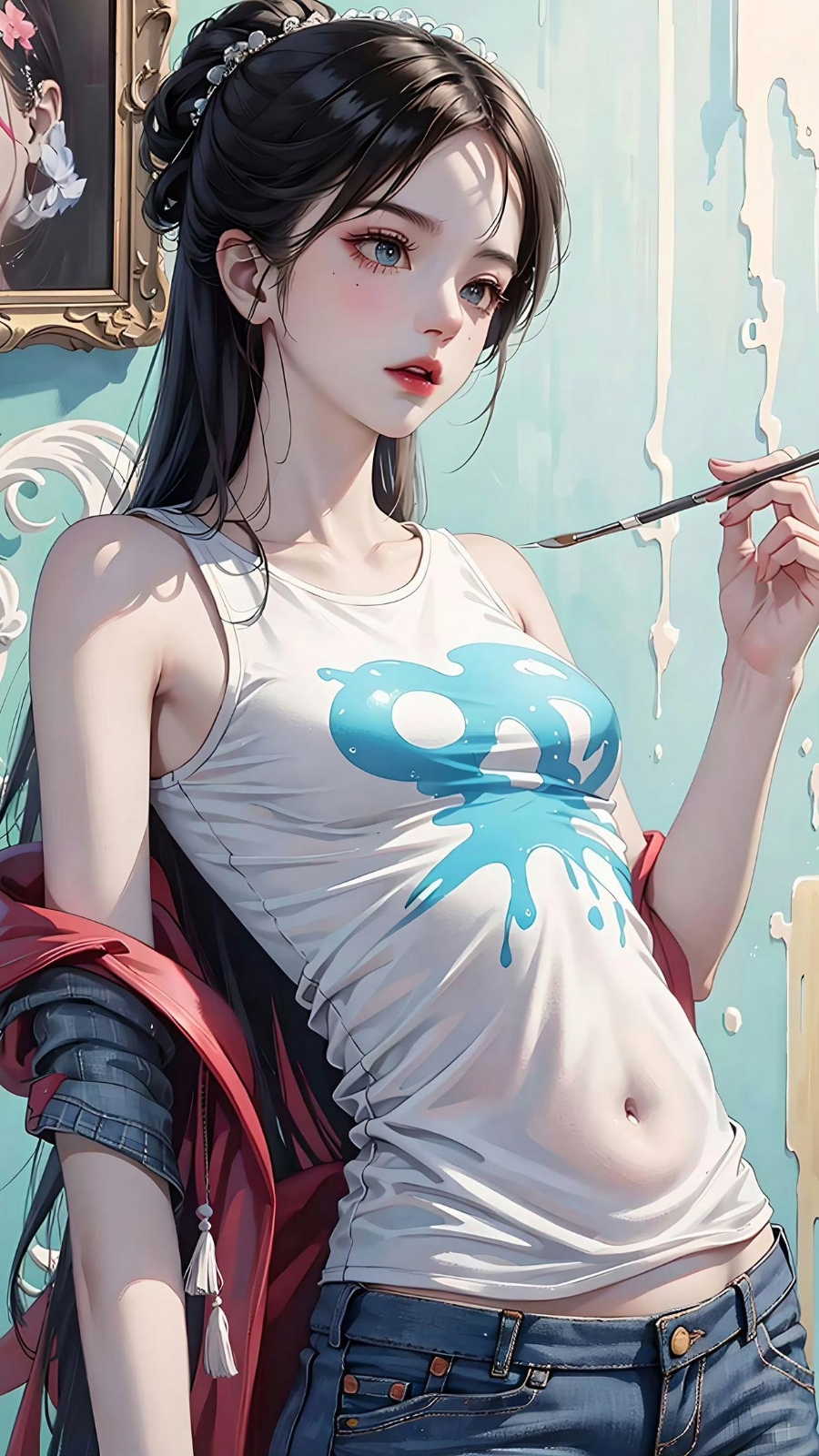 AI绘画 - 高清图片，堆糖，美图壁纸兴趣社区