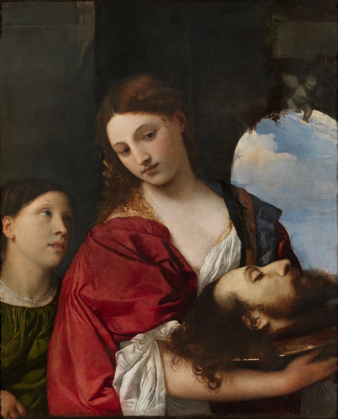 提香（Titian）《莎乐美》（Salome），布面… - 高清图片，堆糖，美图壁纸兴趣社区