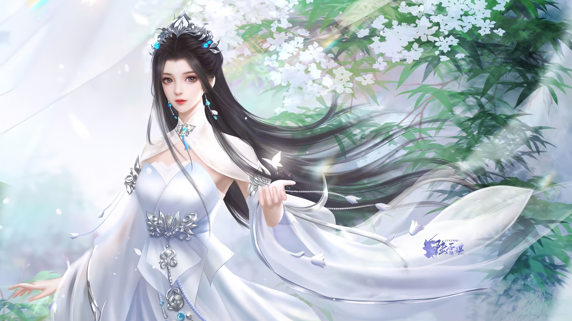 古风美女 电脑壁纸 - 高清图片，堆糖，美图壁纸兴趣社区