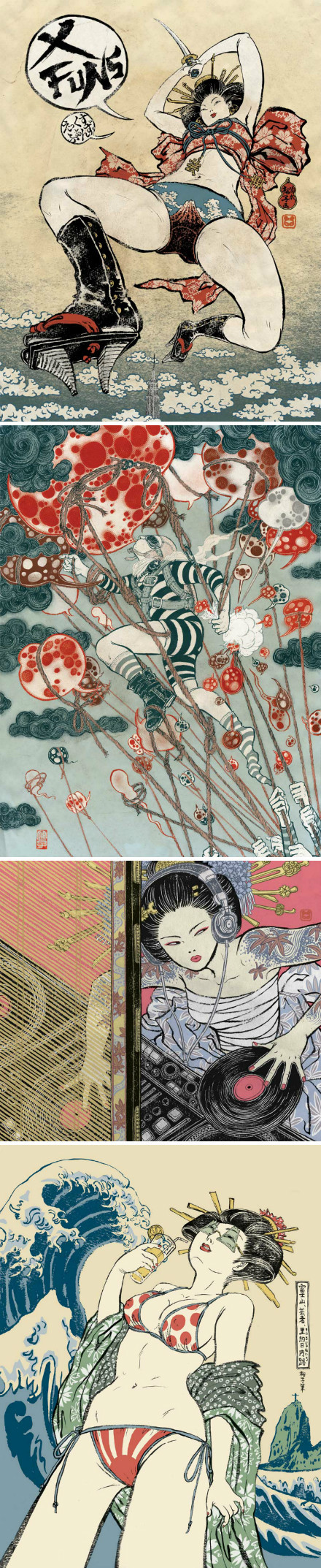 Yuko Shimizu www.yukoart.com - 高清图片，堆糖，美图壁纸兴趣社区