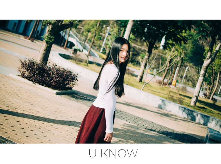 校园 女孩 人像 摄影 长发 微笑 【UKNOW】 - 高清图片，堆糖，美图壁纸兴趣社区