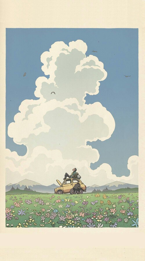 转自微博宫崎骏 - 高清图片，堆糖，美图壁纸兴趣社区