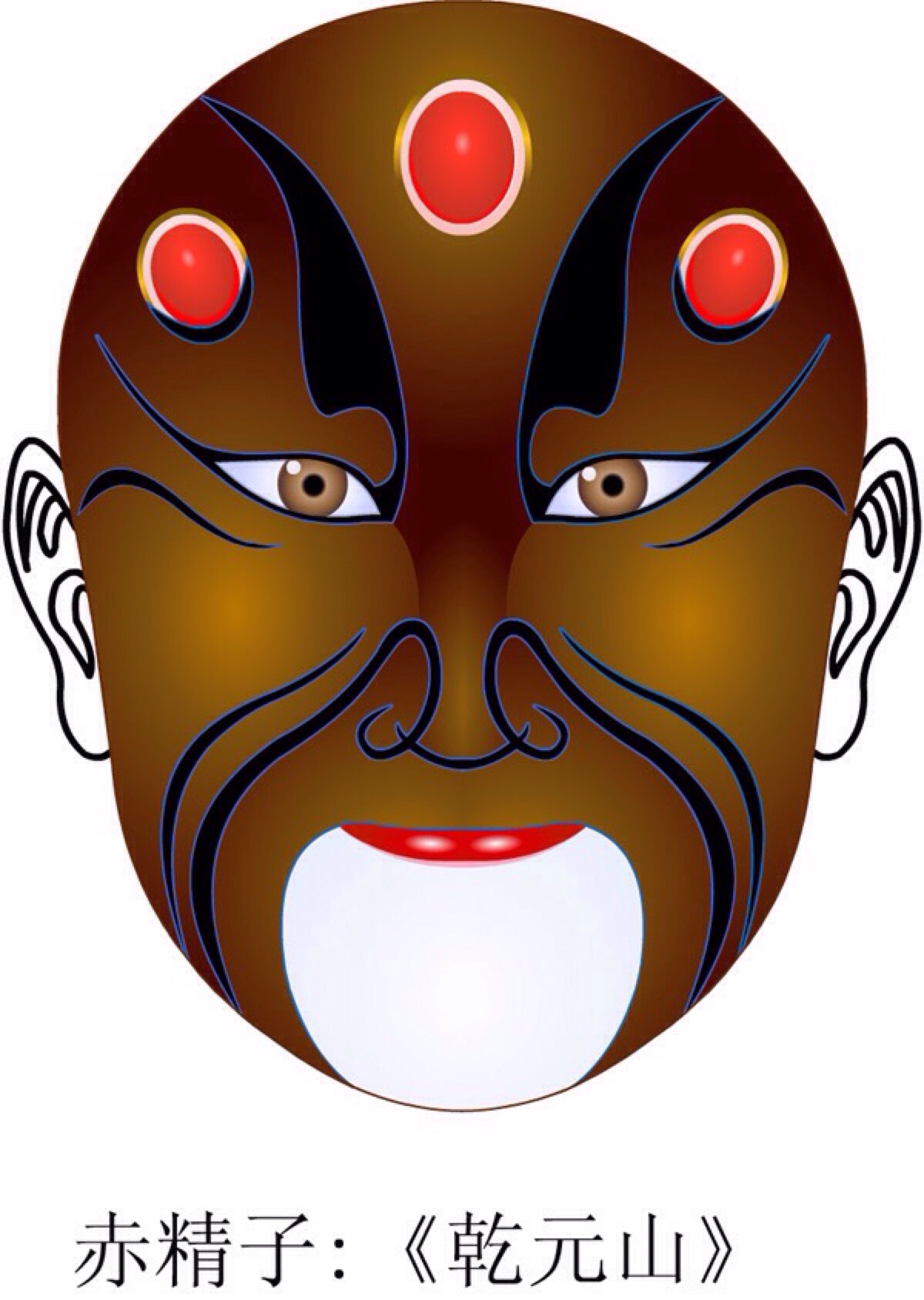 京剧脸谱 - 高清图片，堆糖，美图壁纸兴趣社区