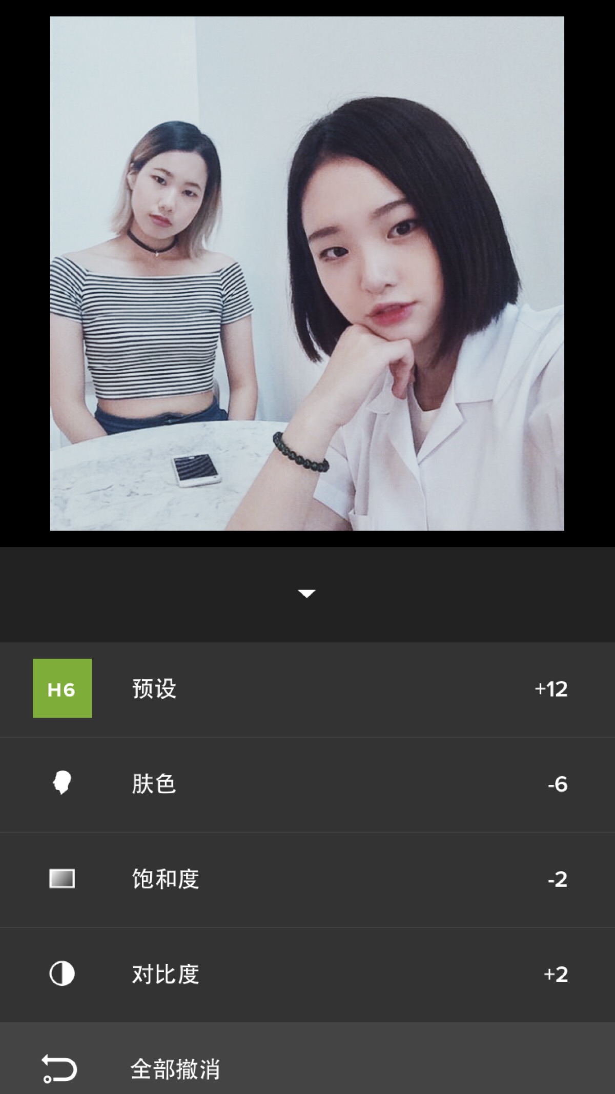 VSCO调色 步骤：预设H6+12 对比度+2 肤色… - 高清图片，堆糖，美图壁纸兴趣社区