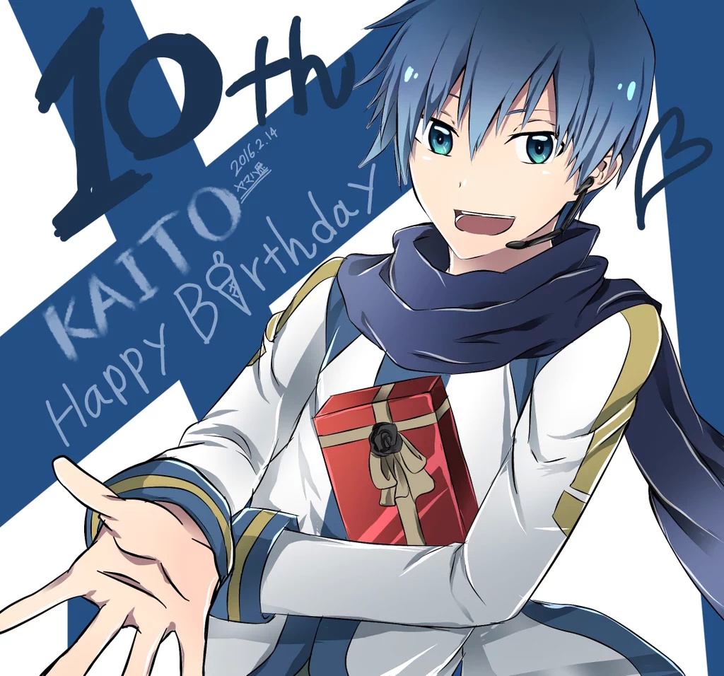 V家/Kaito/10周年贺图 - 高清图片，堆糖，美图壁纸兴趣社区