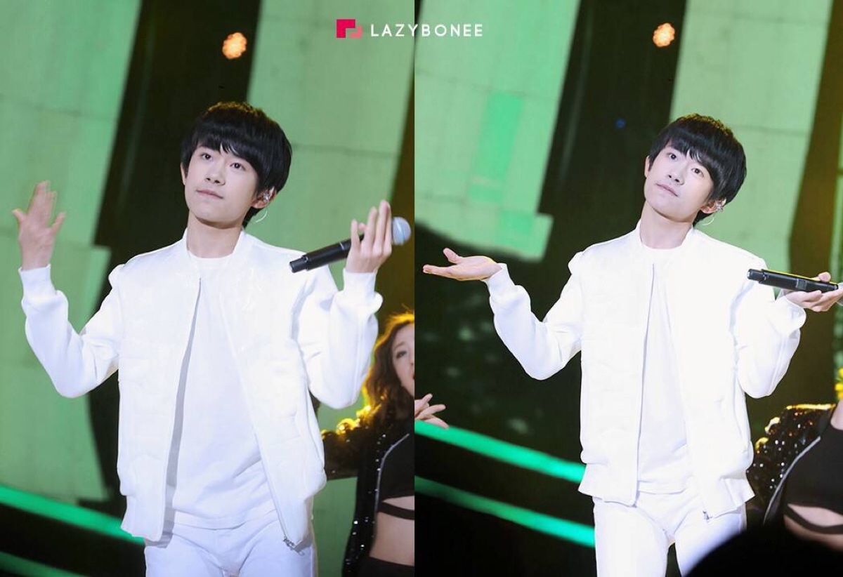 #易烊千玺 #TFBOYS QQ音乐盛典 高清 帅气 - 堆糖，美图壁纸兴趣社区