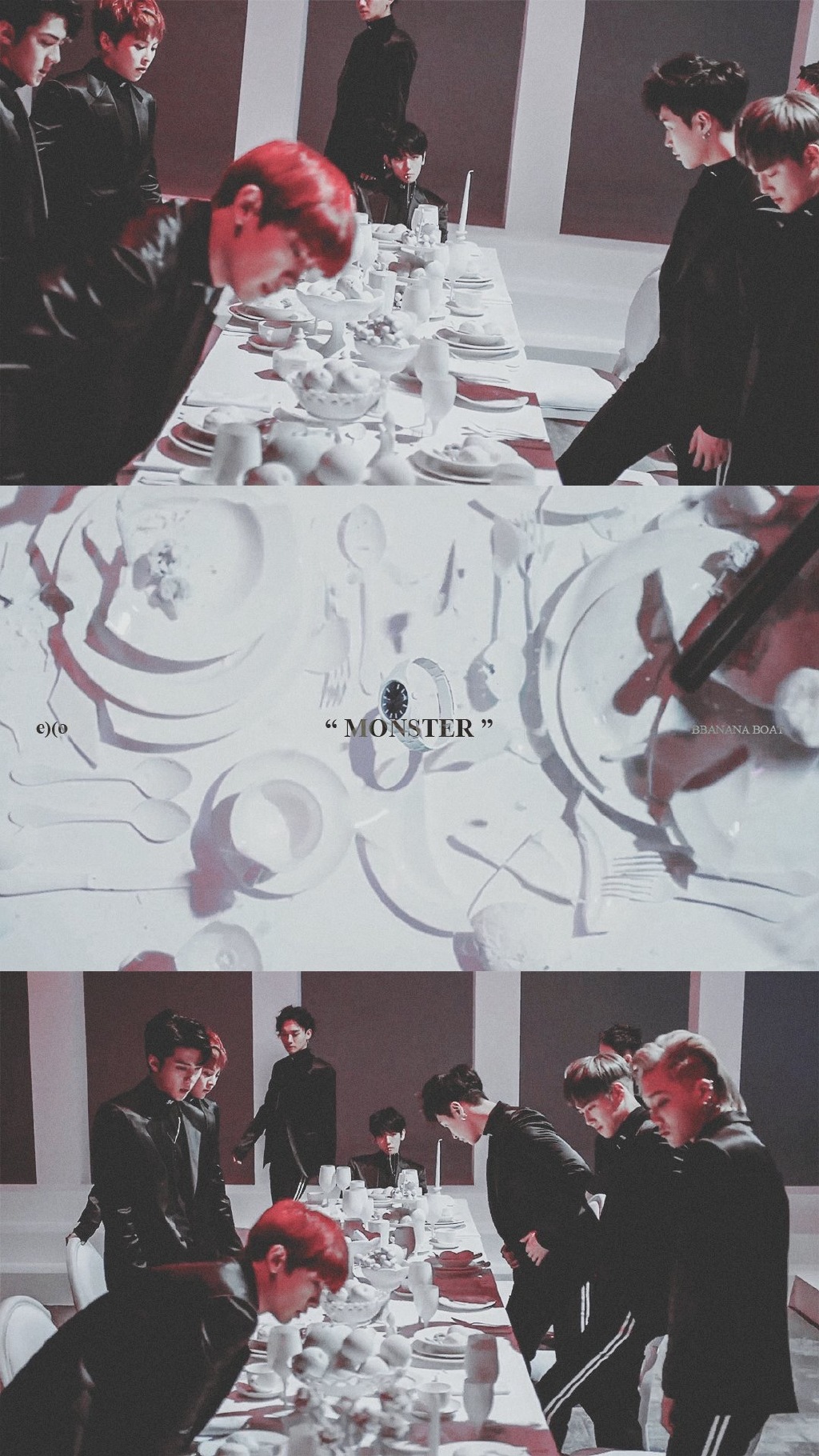 EXO Monster 壁纸 cr：bbananab_xo - 高清图片，堆糖，美图壁纸兴趣社区