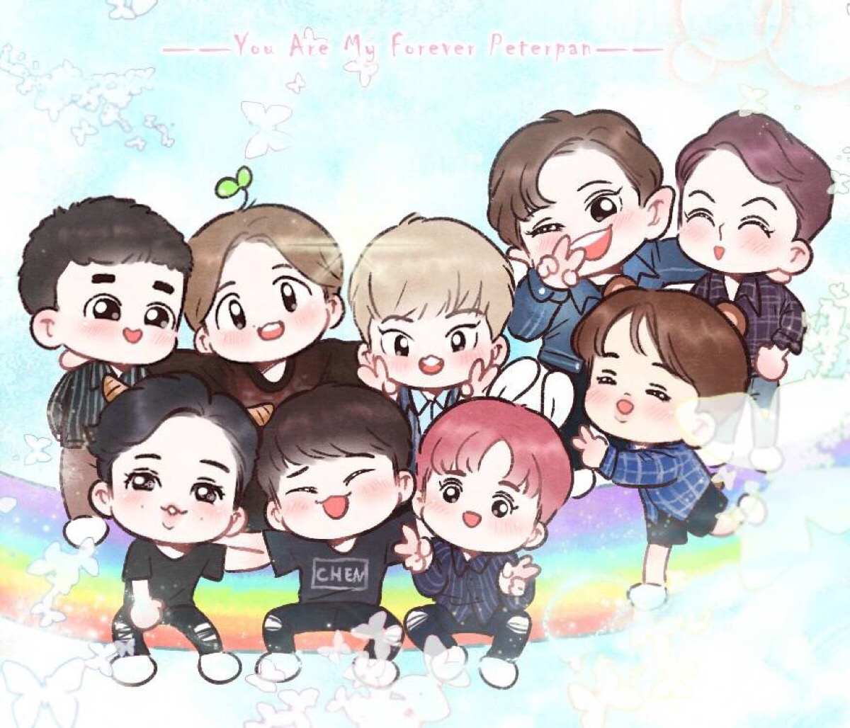 EXO FANART cr:logo - 高清图片，堆糖，美图壁纸兴趣社区