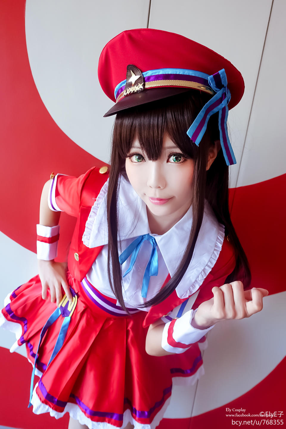 【cos】渋谷凜 紅+藍 涩谷凛cn: ElyE子 … - 高清图片，堆糖，美图壁纸兴趣社区